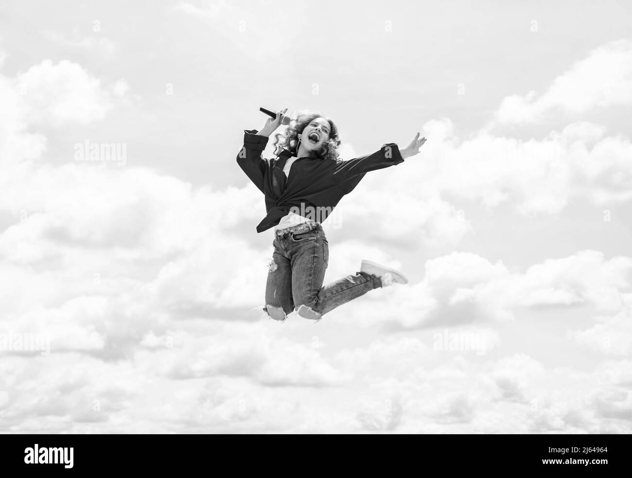 Young and beautiful. feel the freedom. music is my life. kid sing with ...