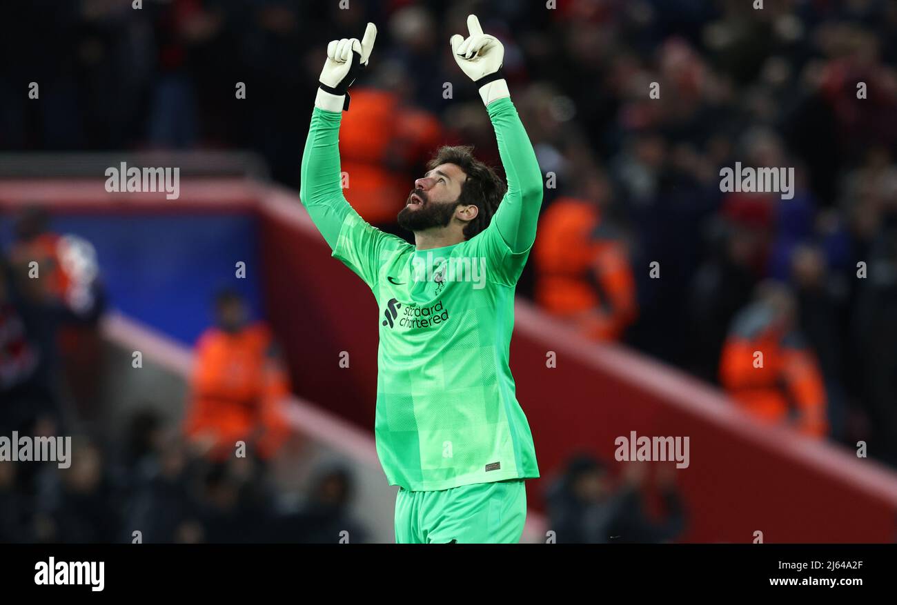 Alisson becker goal hi-res stock photography and images - Alamy