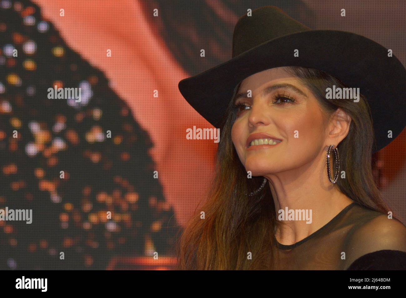 Mexico City, Mexico City, Mexico. 27th Apr, 2022. Mexican singer Ana ...