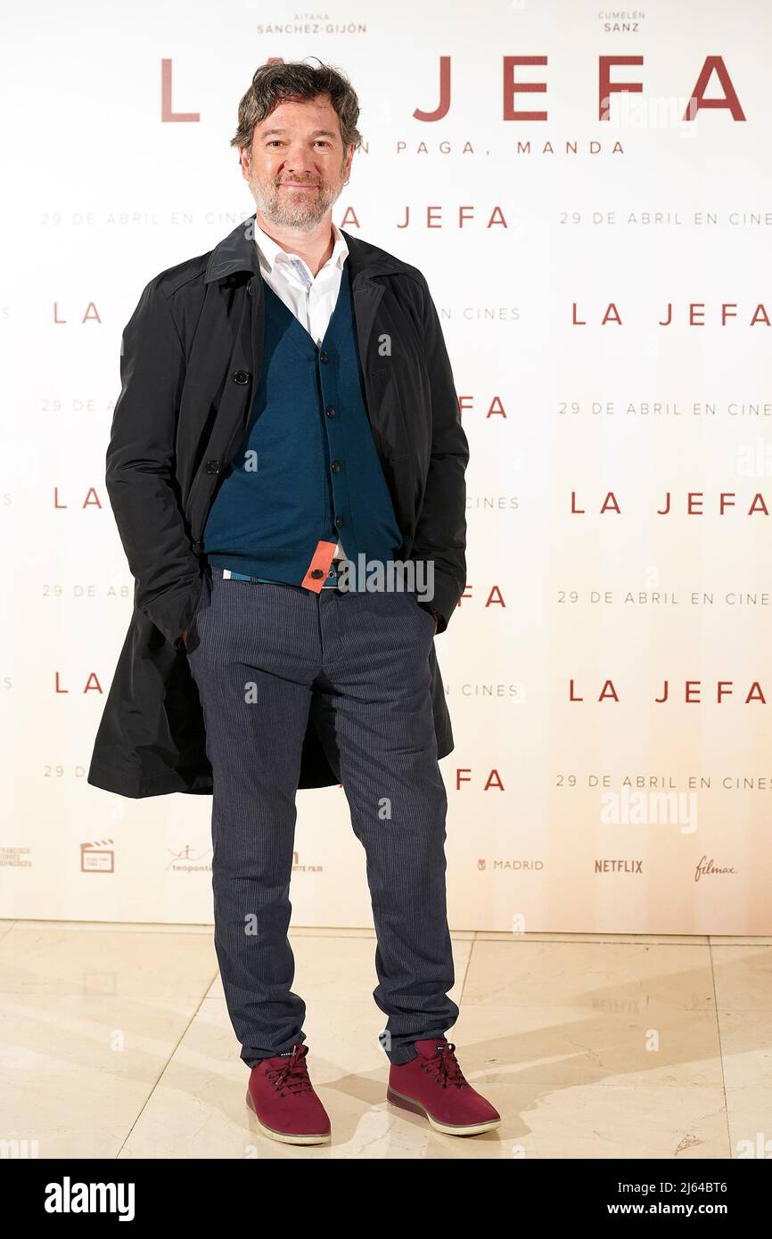 Film director Fran Torres attends the photocall of the film 'La Jefa ...
