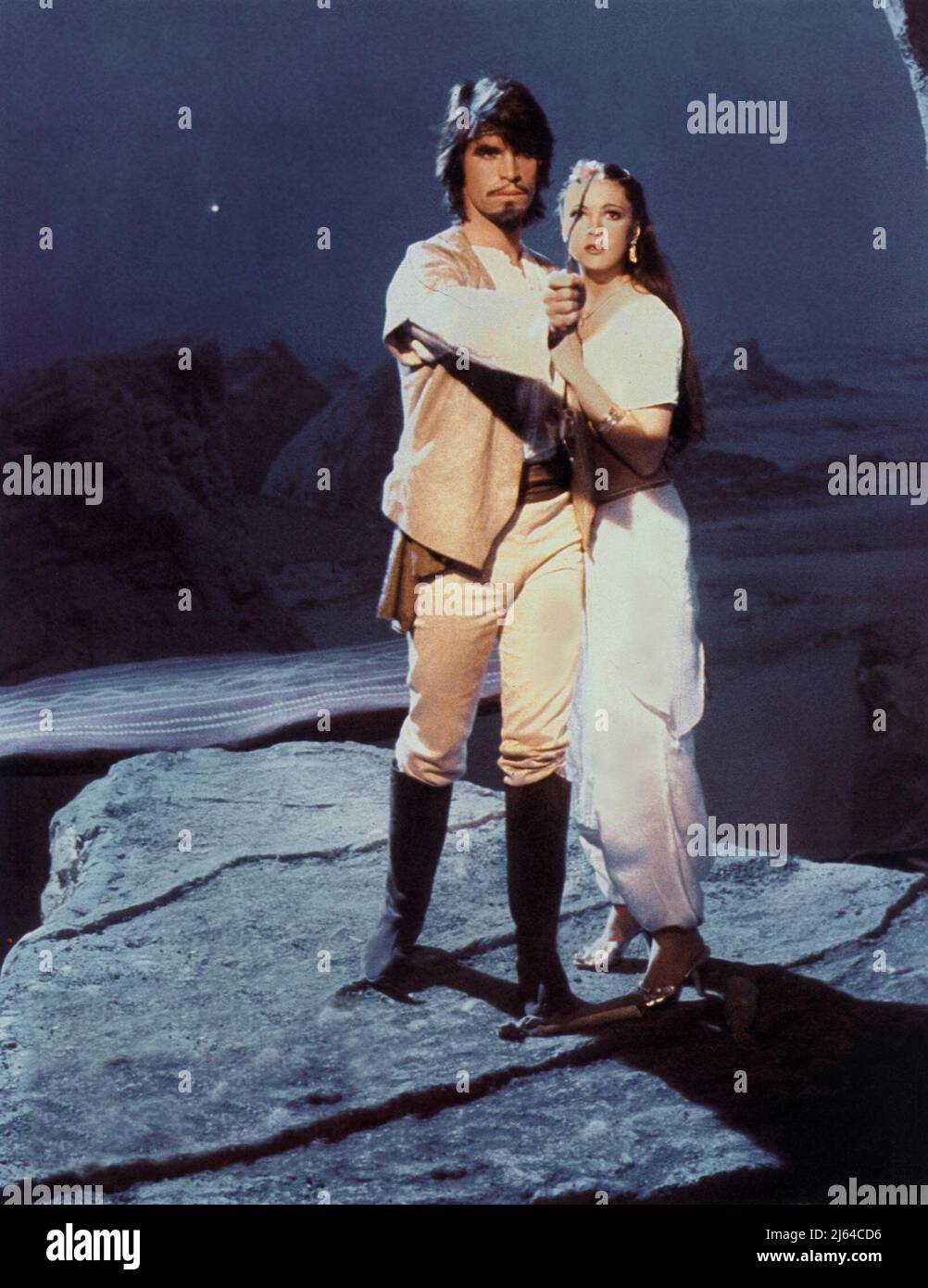 OLIVER TOBIAS, EMMA SAMMS, ARABIAN ADVENTURE, 1979 Stock Photo - Alamy