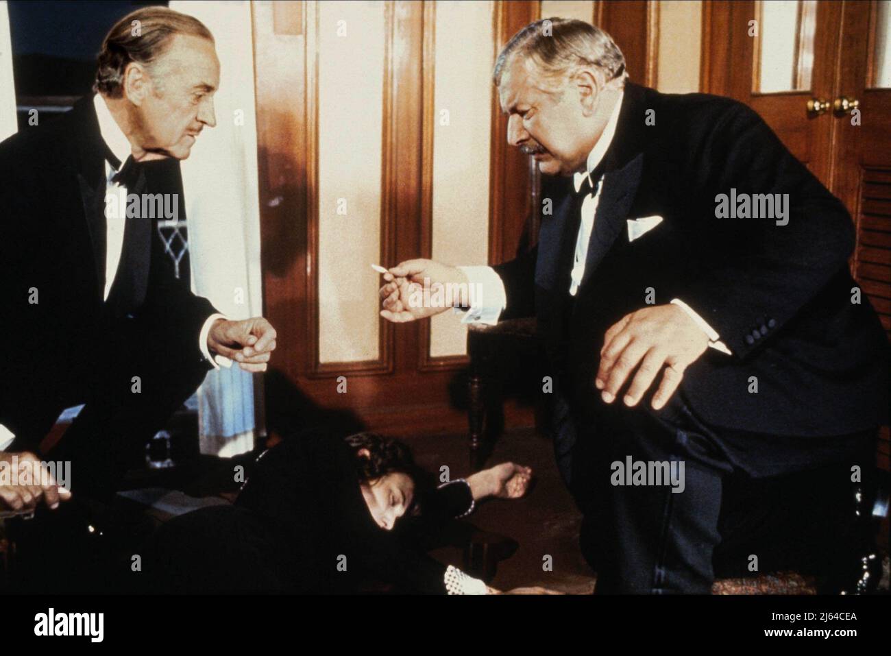 DAVID NIVEN, PETER USTINOV, DEATH ON THE NILE, 1978 Stock Photo - Alamy