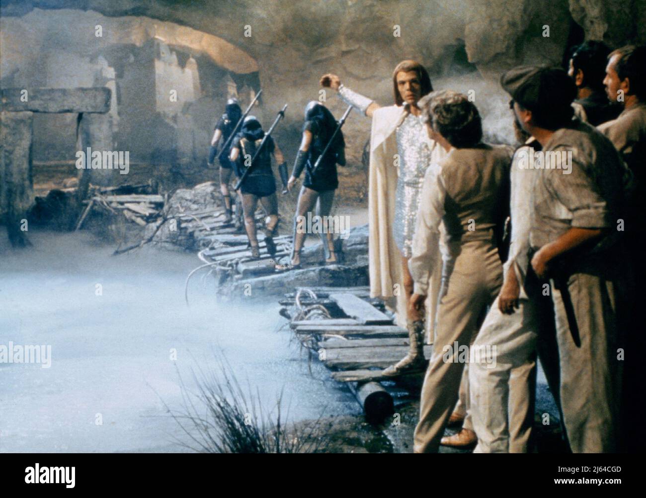 CAVE SCENE, WARLORDS OF ATLANTIS, 1978 Stock Photo - Alamy