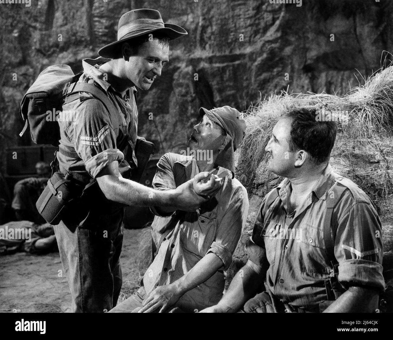 HARRIS,TAKAKI,FRASER, THE LONG AND THE SHORT AND THE TALL, 1960 Stock ...