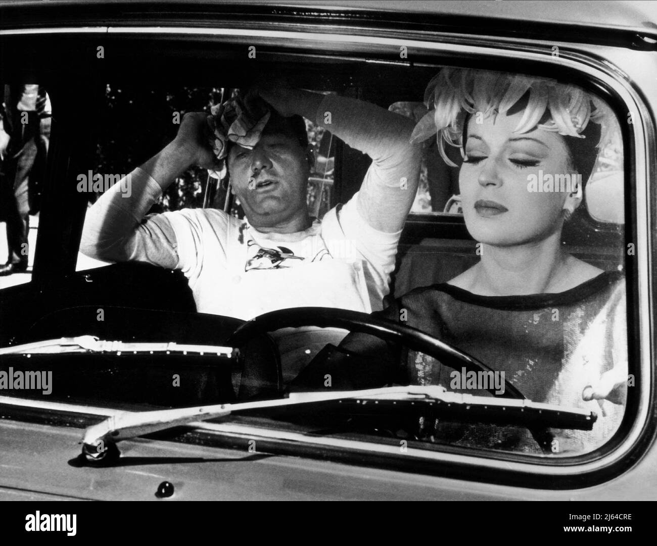 Silvana mangano le streghe witches Black and White Stock Photos ...
