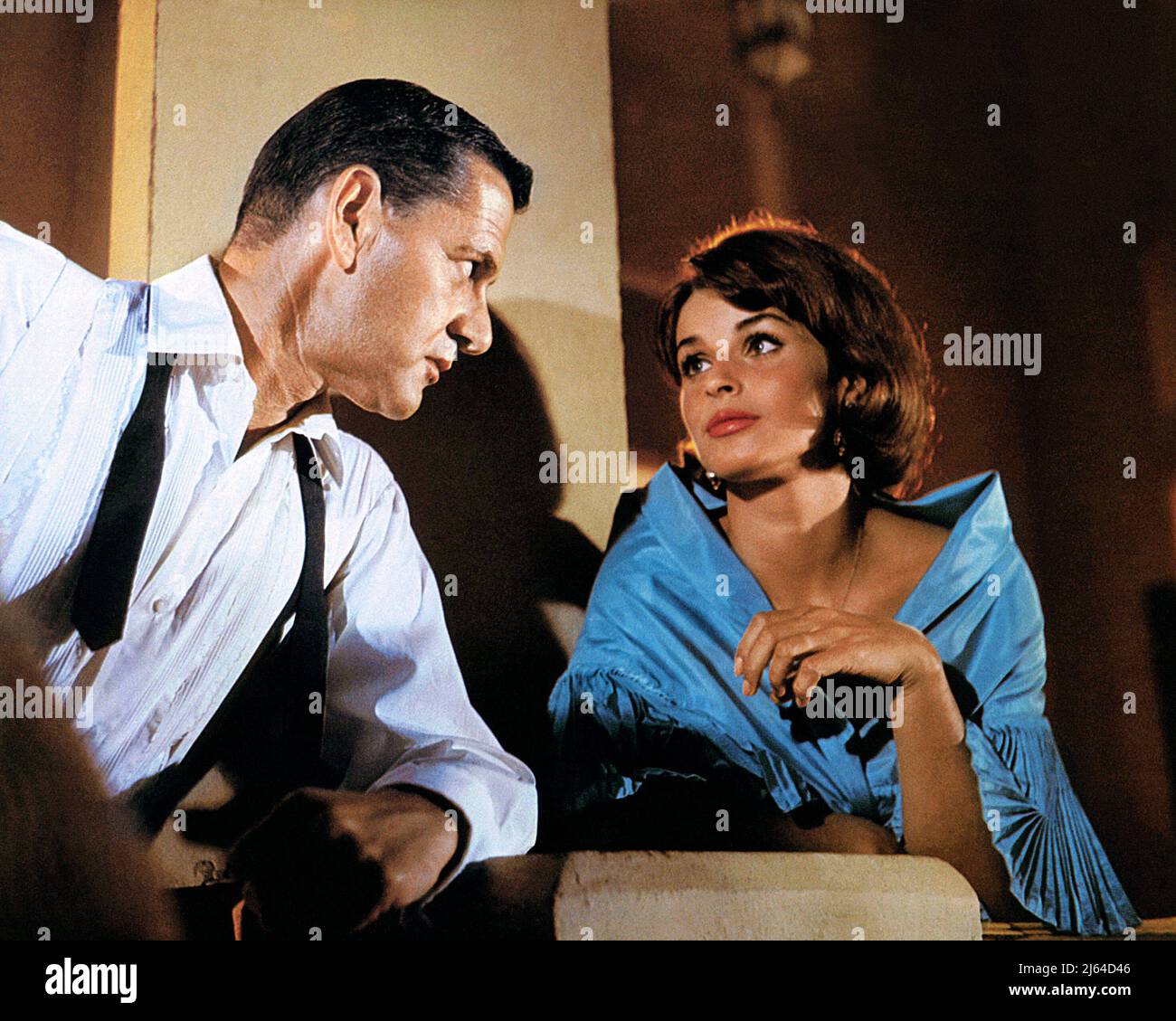 TONY RANDALL, SENTA BERGER, OUR MAN IN MARRAKESH, 1966 Stock Photo - Alamy