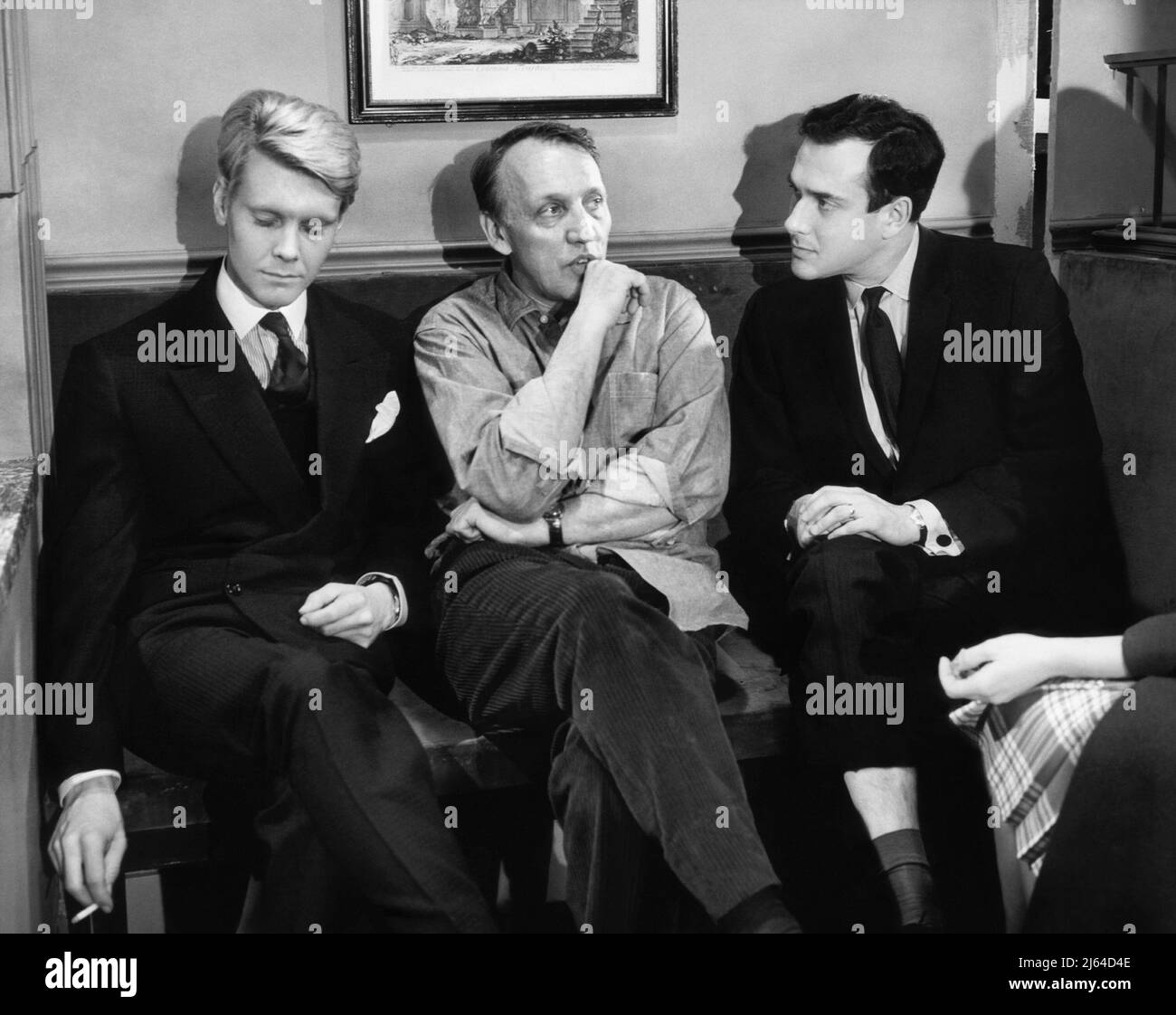 FOX,LOSEY,PINTER, THE SERVANT, 1963 Stock Photo - Alamy