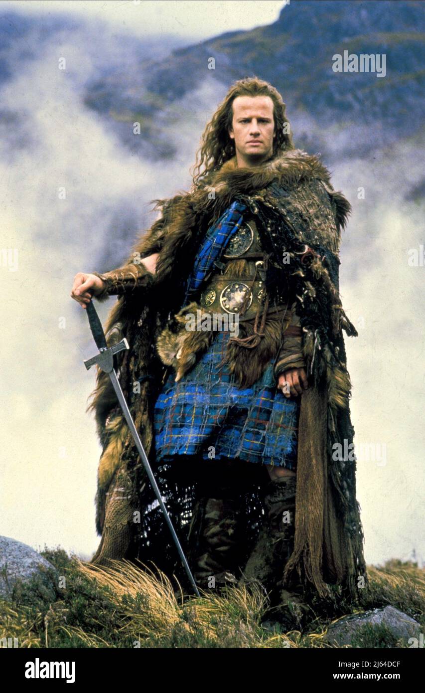 CHRISTOPHER LAMBERT, HIGHLANDER, 1986 Stock Photo - Alamy