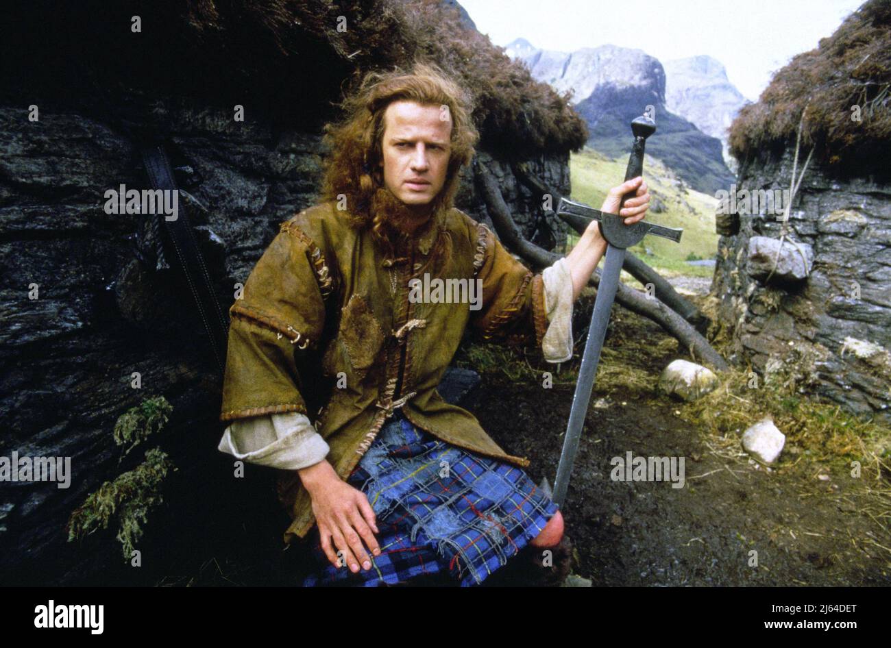 CHRISTOPHER LAMBERT, HIGHLANDER, 1986 Stock Photo - Alamy