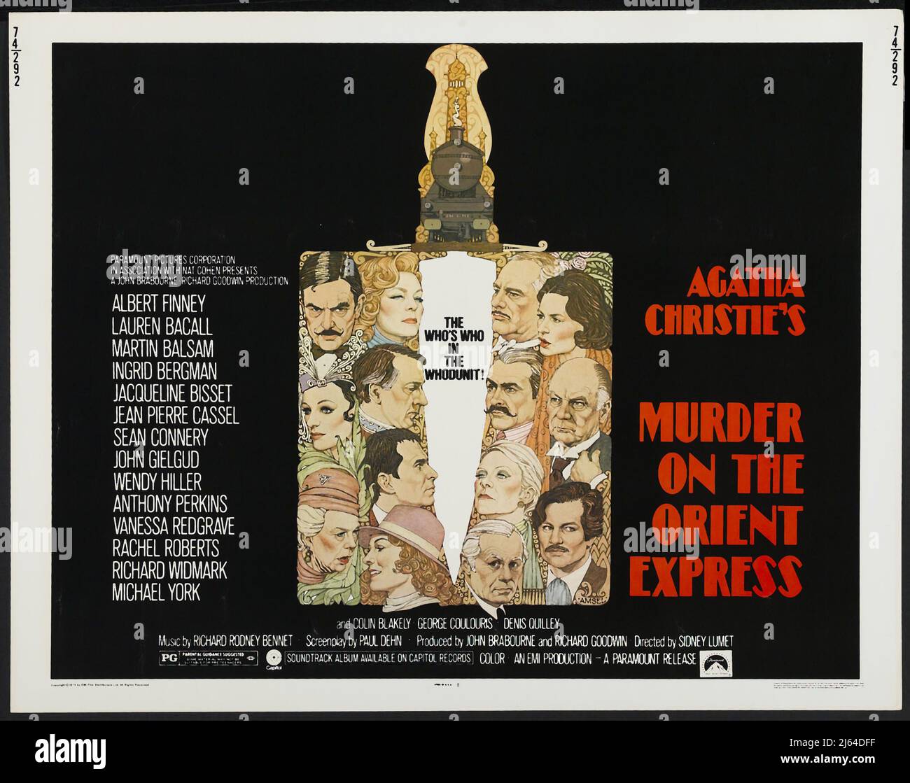 Murder On The Orient Express Movie Poster