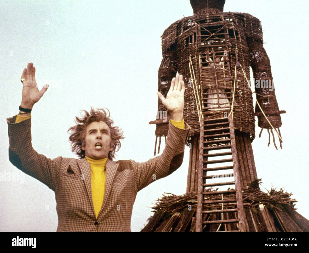 CHRISTOPHER LEE, THE WICKER MAN, 1973 Stock Photo - Alamy