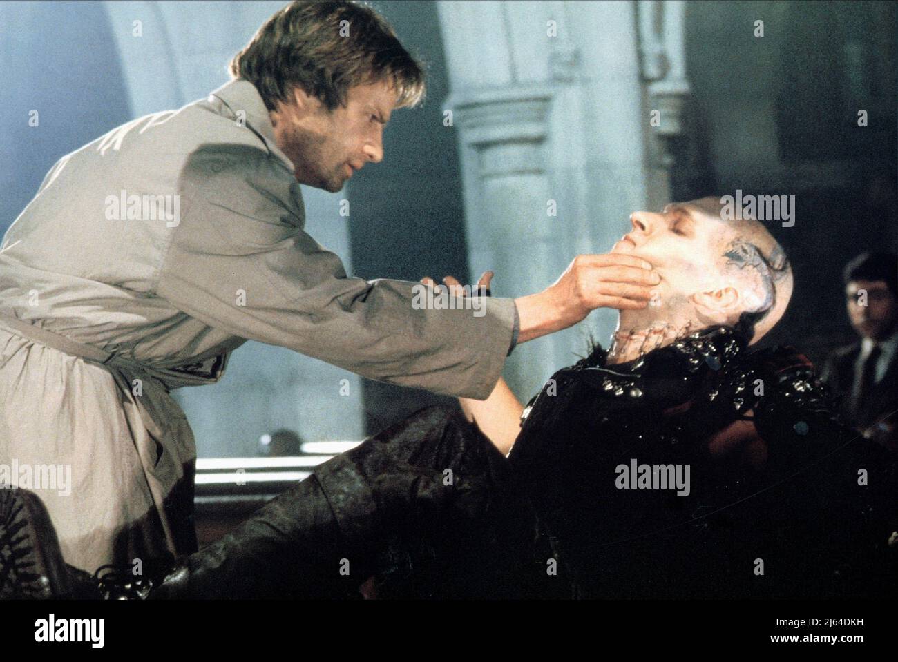 CHRISTOPHER LAMBERT, CLANCY BROWN, HIGHLANDER, 1986 Stock Photo - Alamy