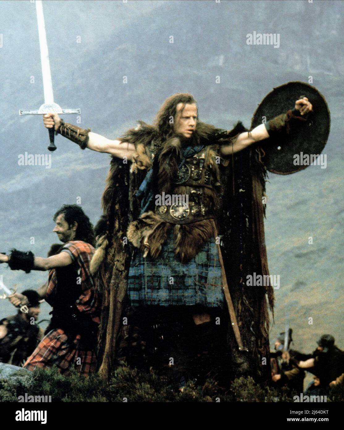 CHRISTOPHER LAMBERT, HIGHLANDER, 1986 Stock Photo - Alamy