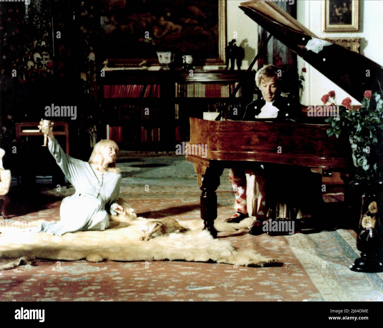 Britt ekland and christopher lee hi-res stock photography and images - Alamy