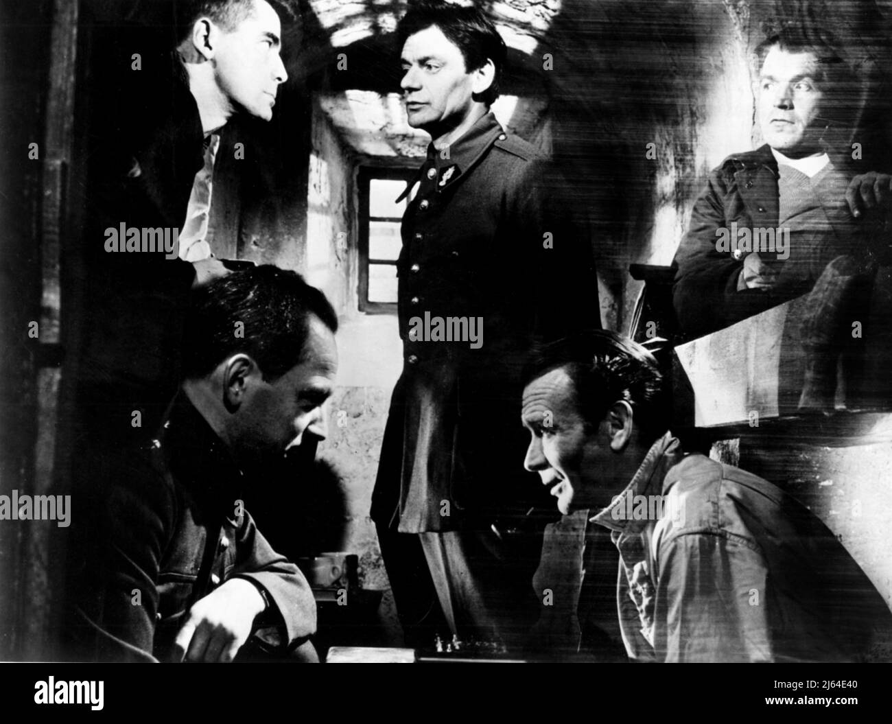 LANDER,DECKERS,MILLS, THE COLDITZ STORY, 1955 Stock Photo - Alamy