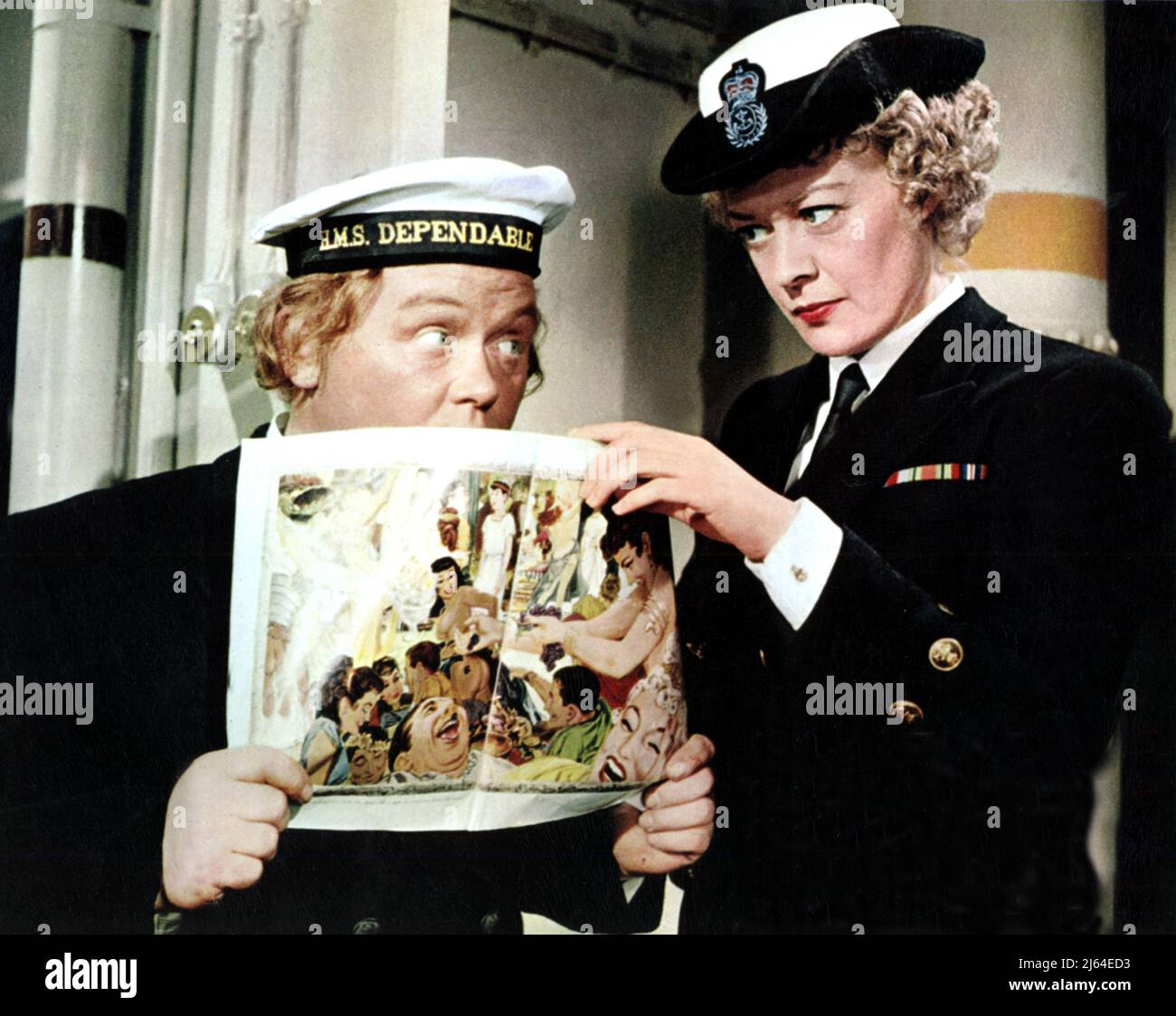 SCENE WITH CHARLIE DRAKE, PETTICOAT PIRATES, 1961 Stock Photo - Alamy