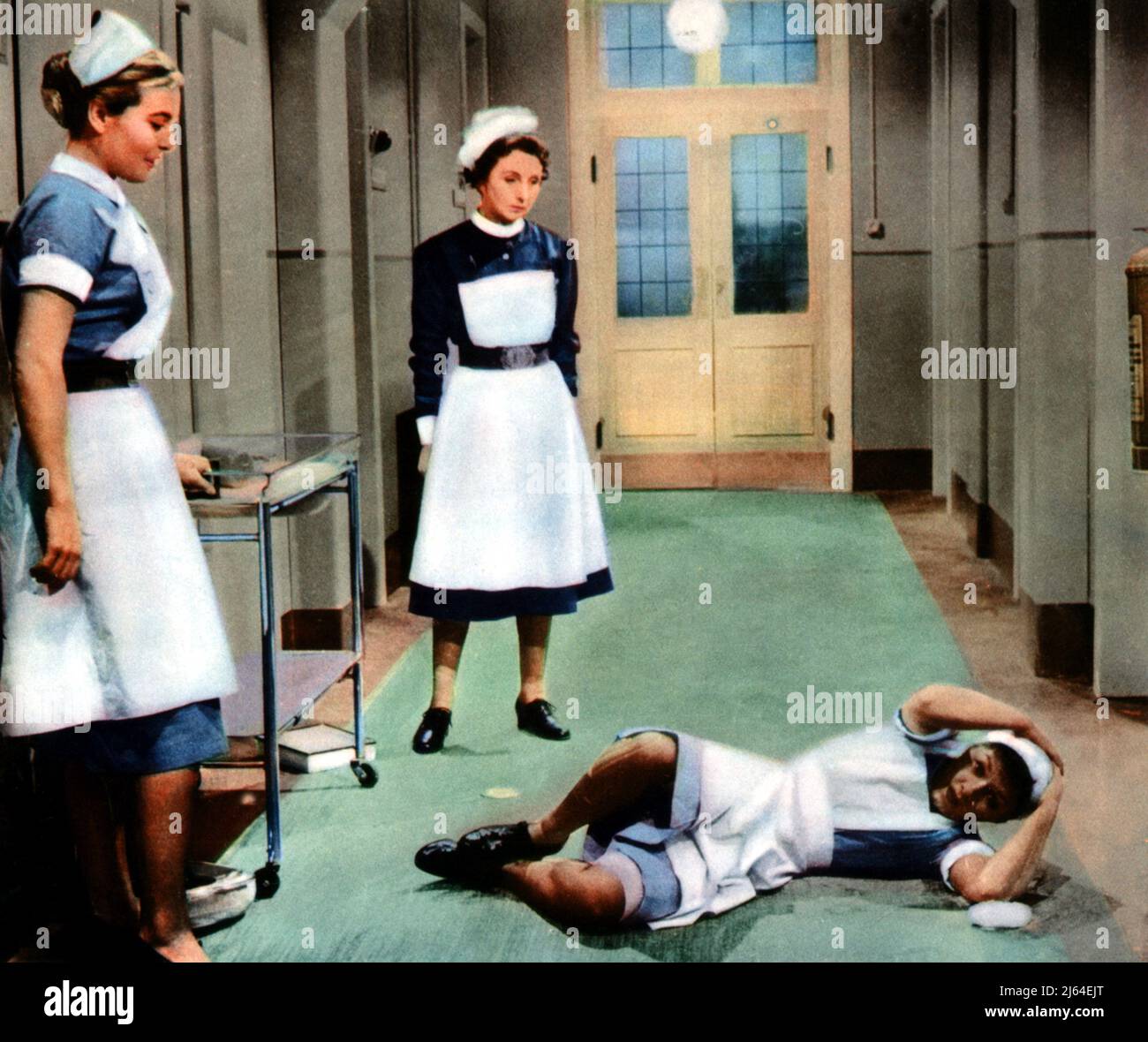 SHIRLEY EATON, JOAN HICKSON, CARRY ON NURSE, 1959 Stock Photo - Alamy