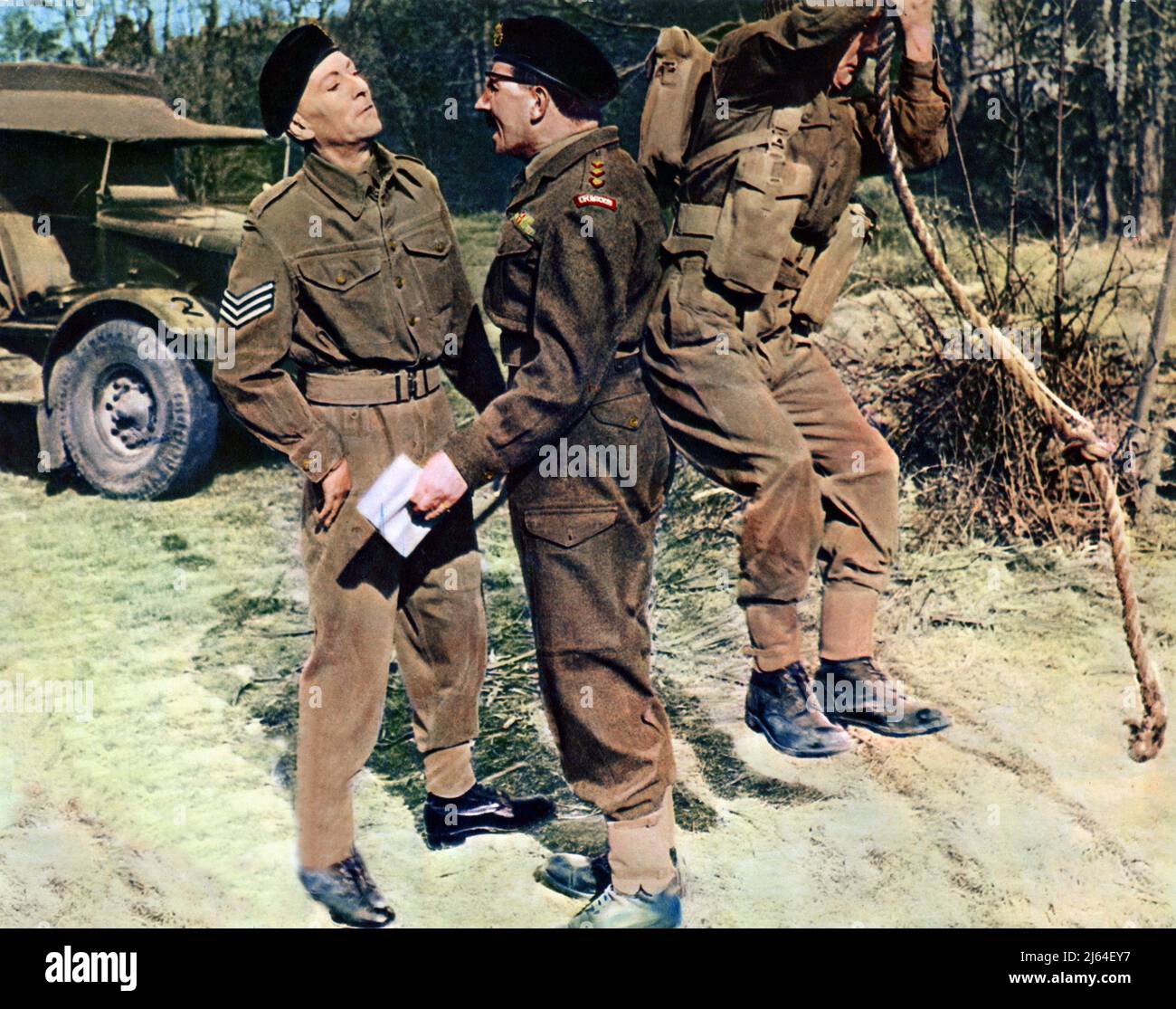 WILLIAM HARTNELL, ERIC BARKER, CARRY ON SERGEANT, 1958 Stock Photo - Alamy