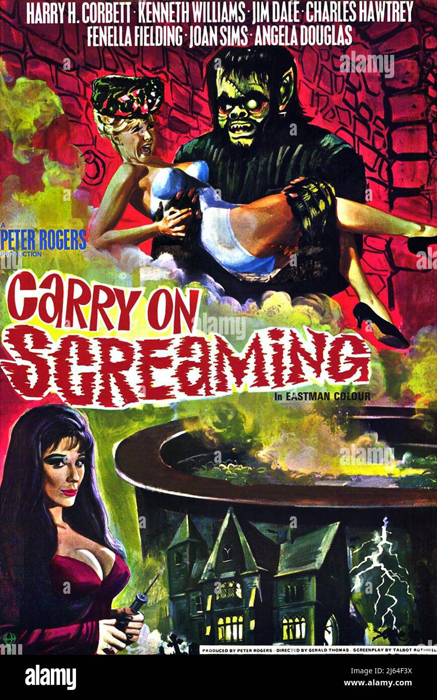 FILM POSTER, CARRY ON SCREAMING, 1966 Stock Photo - Alamy