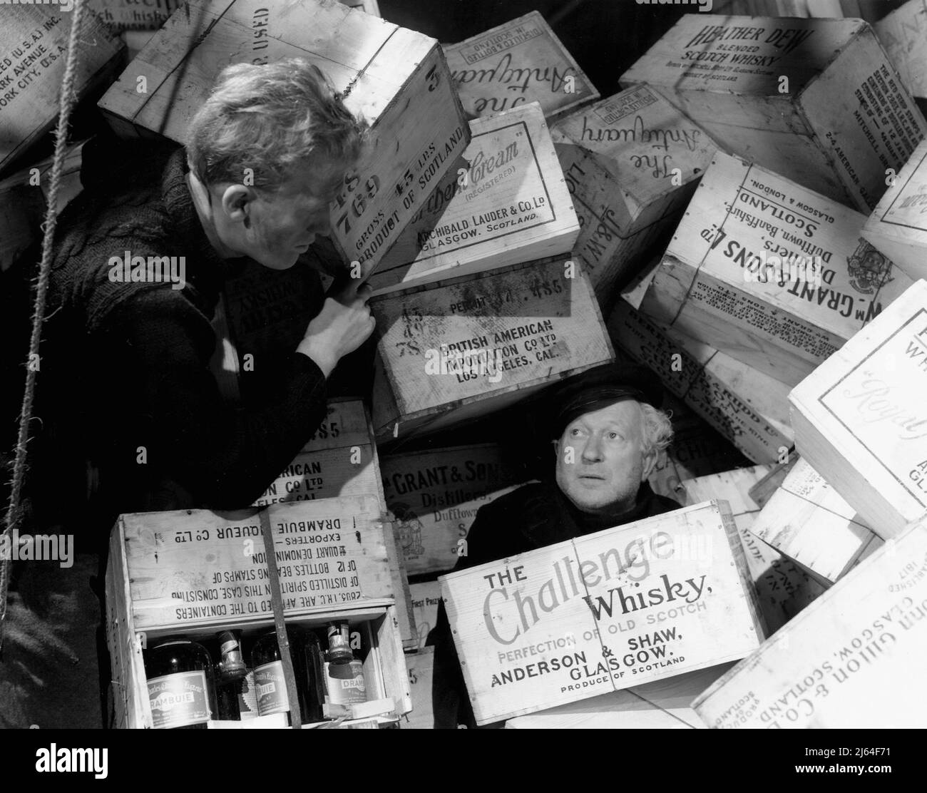 Whisky galore 1949 film Black and White Stock Photos & Images - Alamy