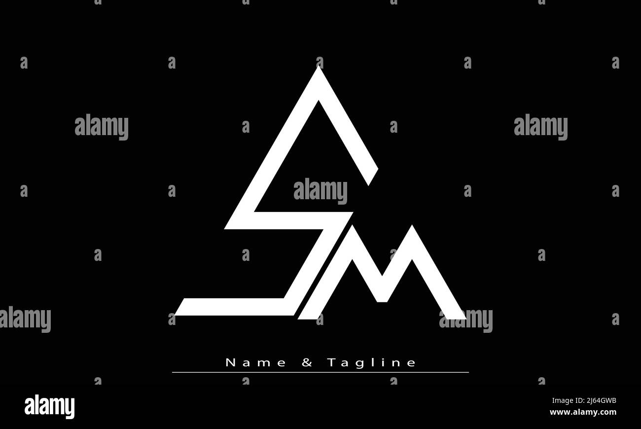 Sm alphabet Black and White Stock Photos & Images - Alamy