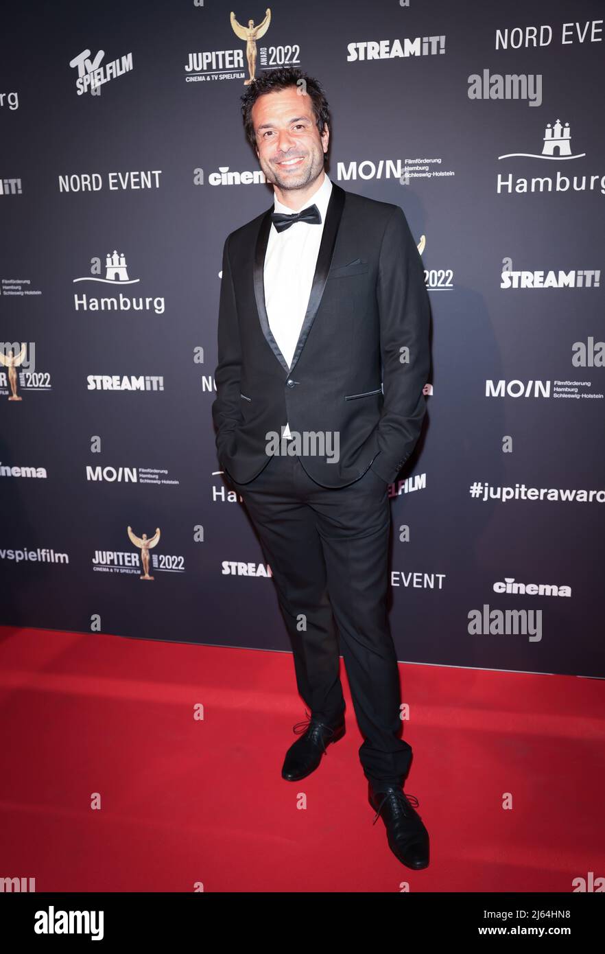 Hamburg, Germany. 27th Apr, 2022. Kai Schumann, actor, arrives at the ...