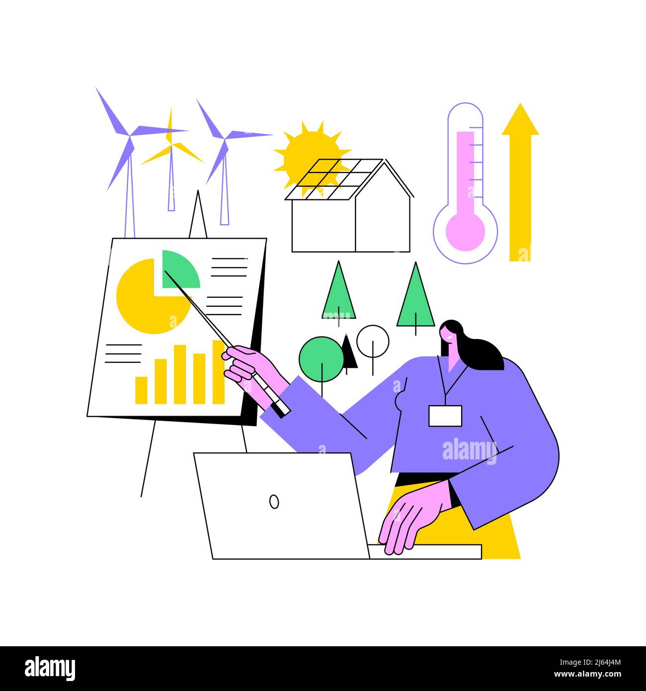 Management of resources abstract concept vector illustration. Economics ...