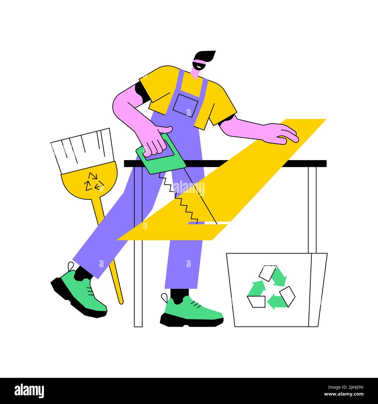 Salvaged material Cut Out Stock Images & Pictures - Alamy