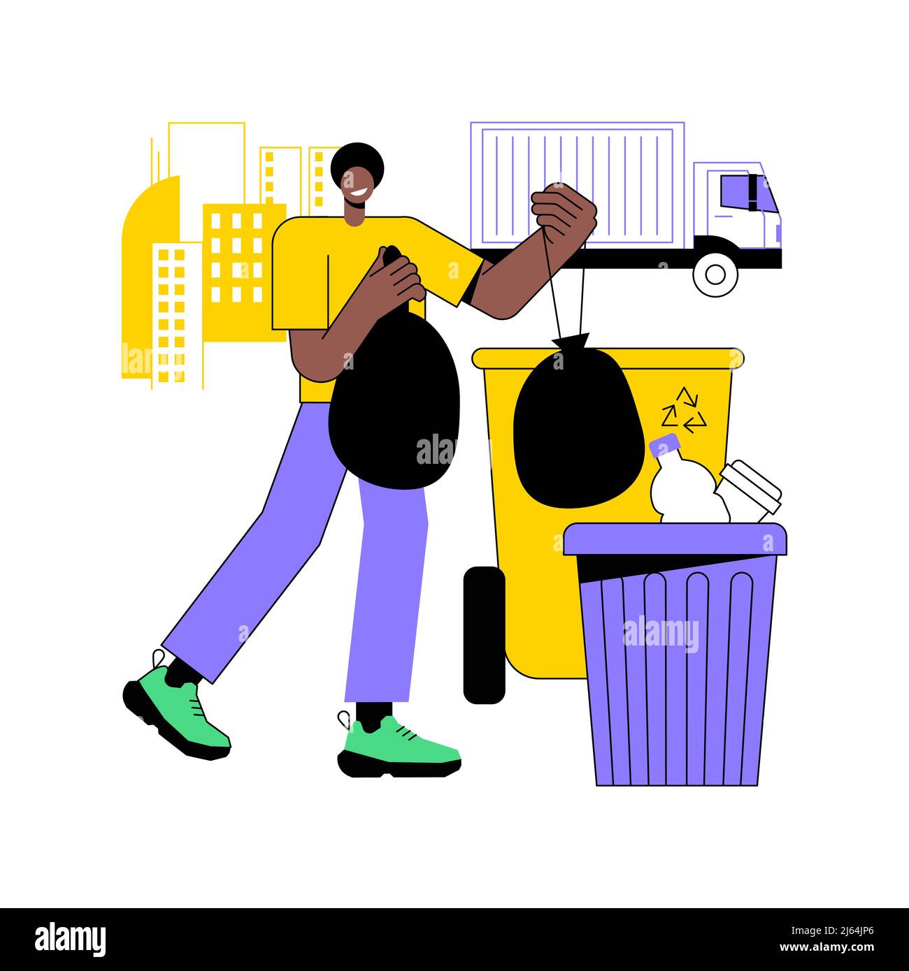 Debris removal Stock Vector Images - Alamy