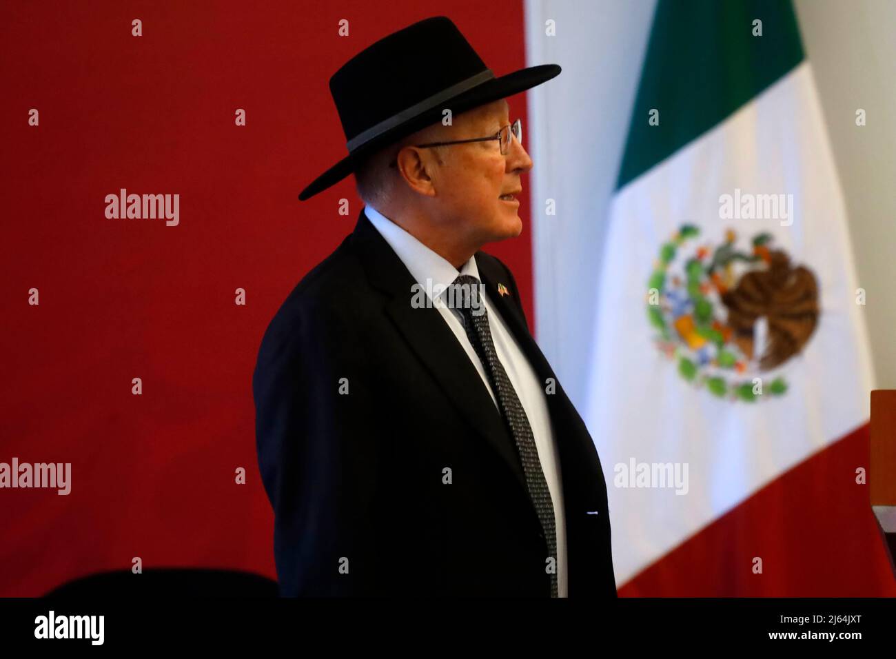 Mexico City, Mexico City, Mexico. 27th Apr, 2022. Ambassador to Mexico ...