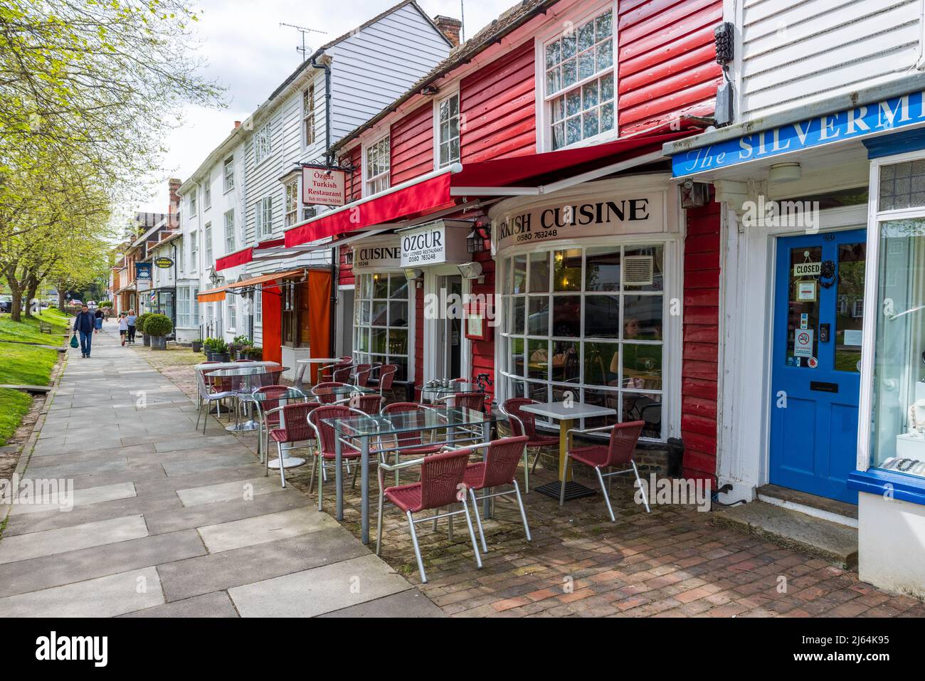 Tenterden village high street Stock Photo - Alamy
