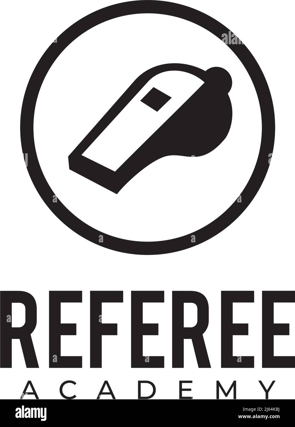 Referee club course vector logo design Stock Vector Image & Art - Alamy