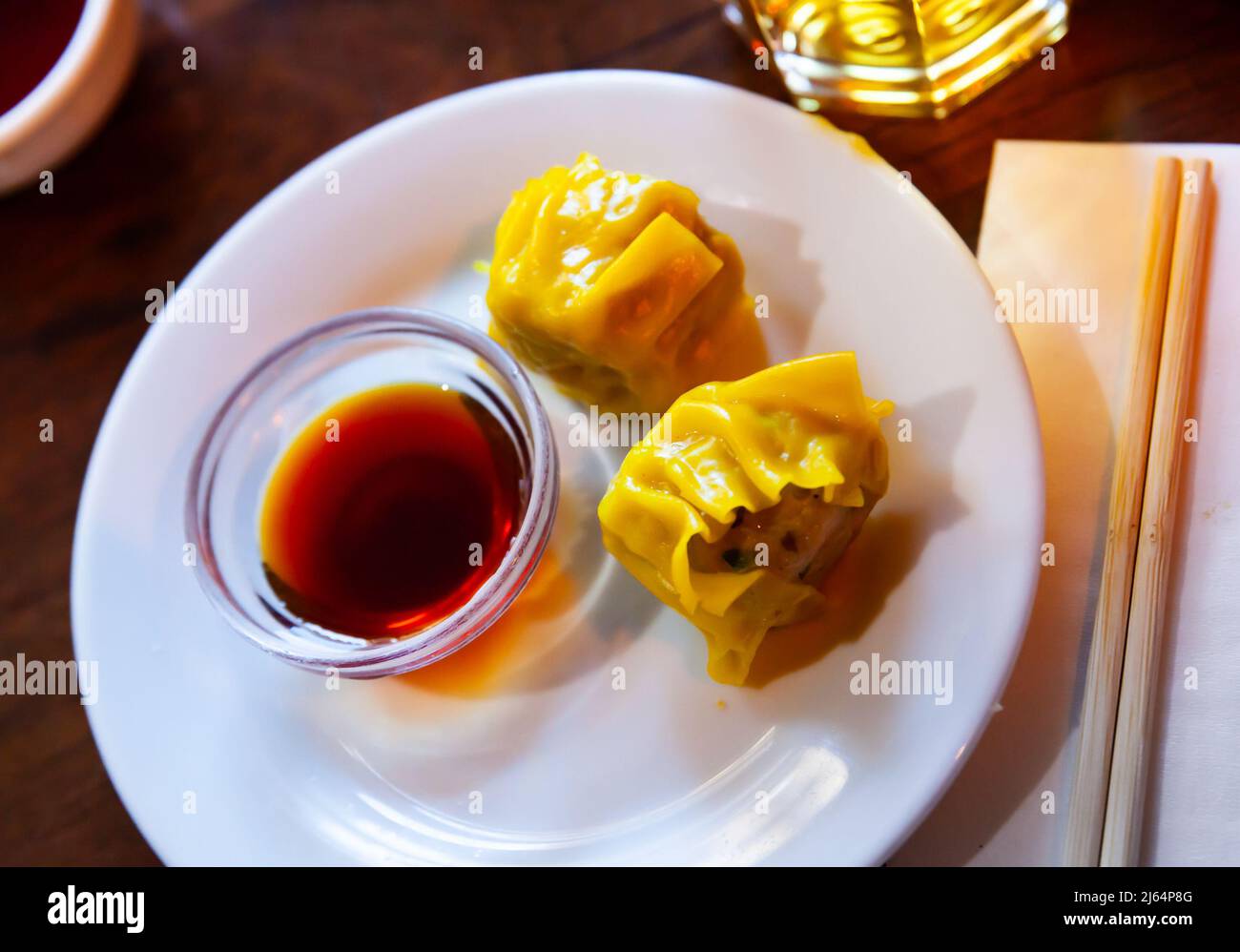 Japanese food Shumai - steamed dumplings, nobody Stock Photo - Alamy