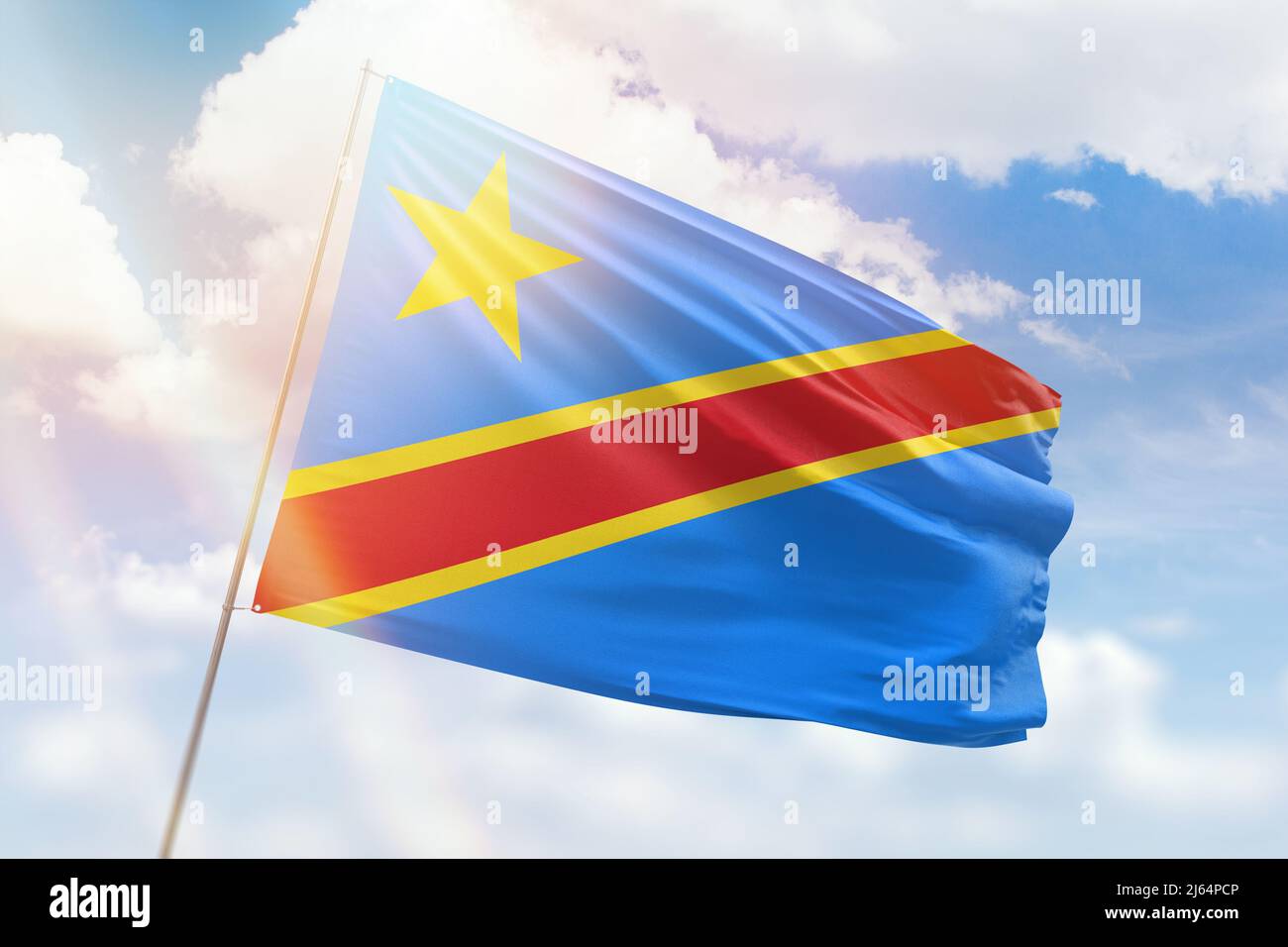 Dr congo flag hi-res stock photography and images - Alamy