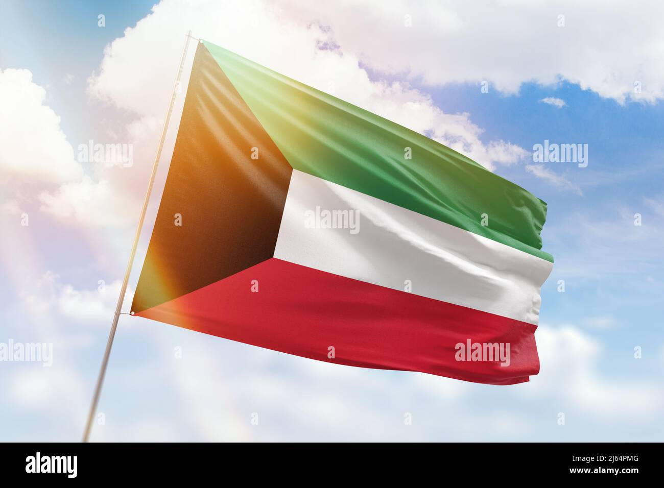 Kuwait flag people hi-res stock photography and images - Alamy
