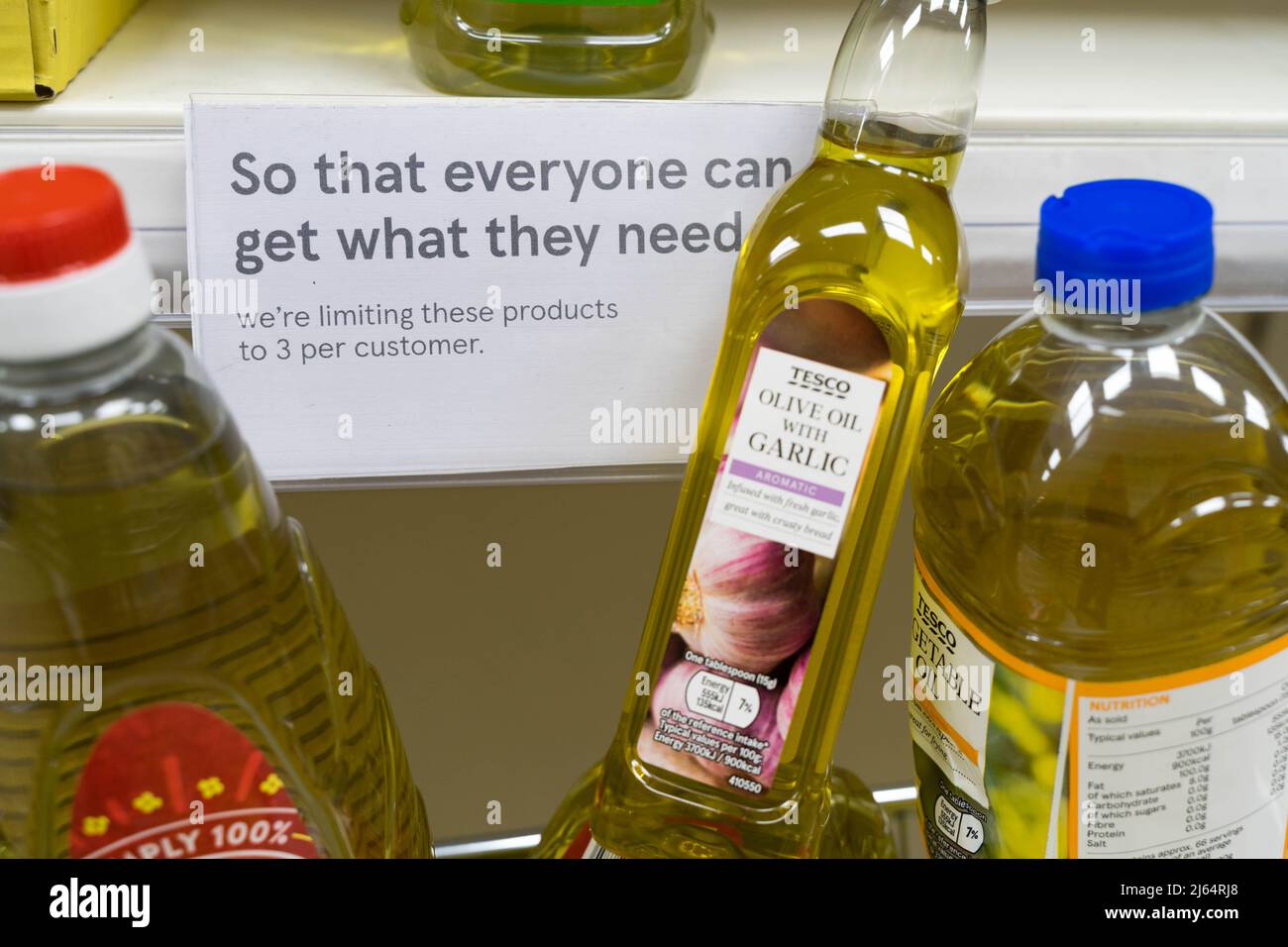 Rationaing cooking oils hi-res stock photography and images - Alamy