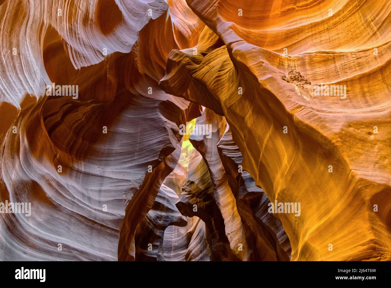 Upper Antelope Canyon Pillars Stock Photo - Alamy