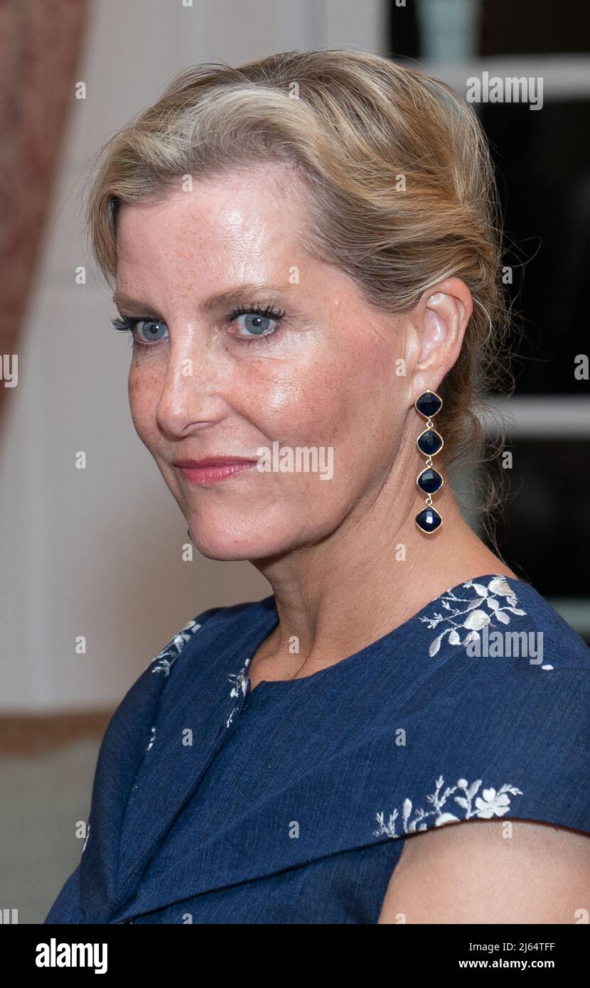 Sophie and edward wessex caribbean 2022 hi-res stock photography and ...