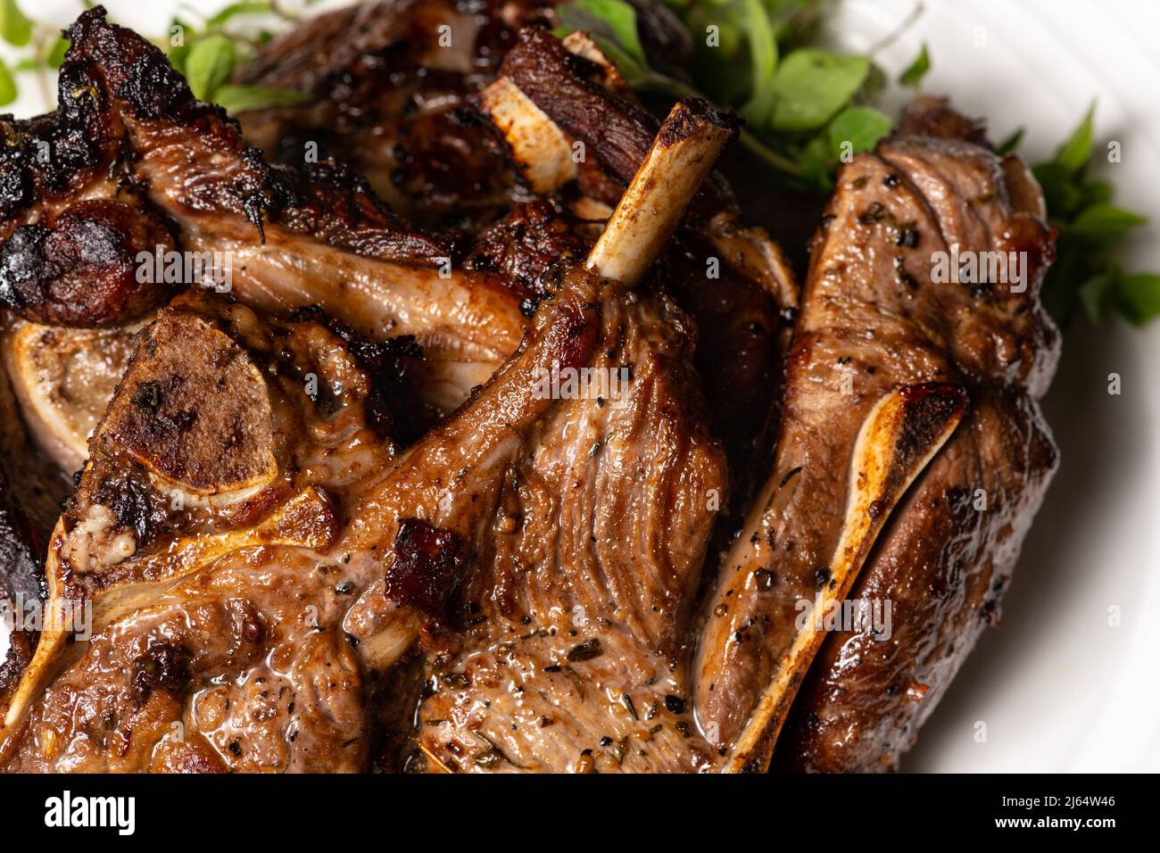 Cooked lamb hi-res stock photography and images - Alamy