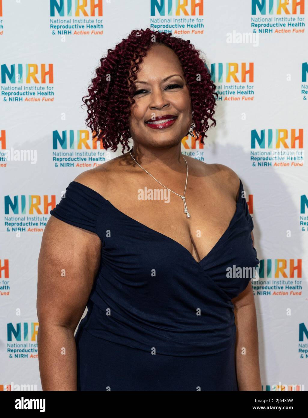New York, NY - April 27, 2022: Recipient of awards Dr. DeShawn Taylor ...