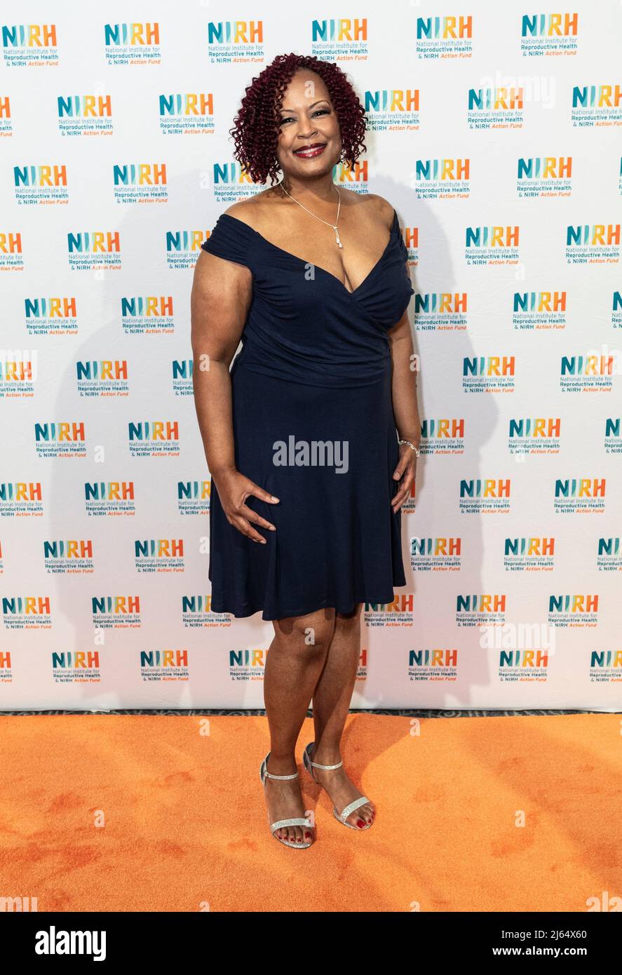 New York, NY - April 27, 2022: Recipient of awards Dr. DeShawn Taylor ...