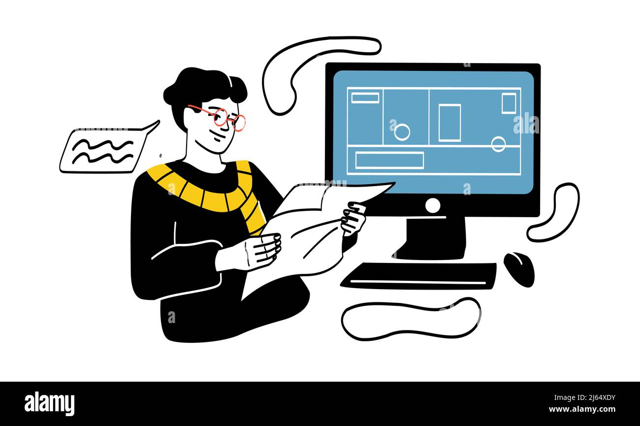 Designer glasses isolated Stock Vector Images - Alamy