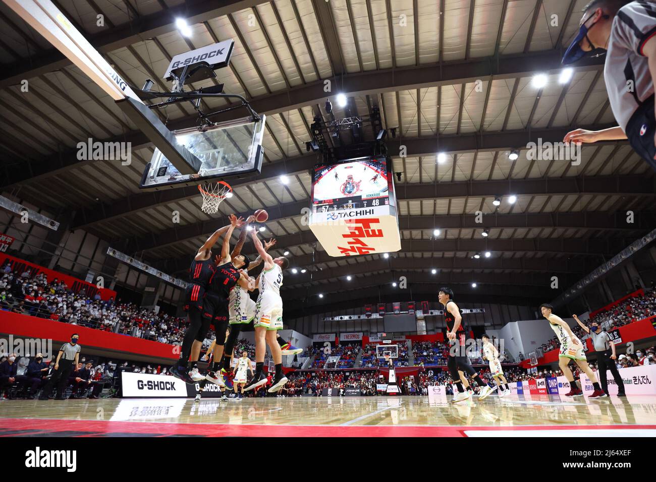 Tokyo, Japan. 27th Apr, 2022. General view Basketball : 2021-22 B ...