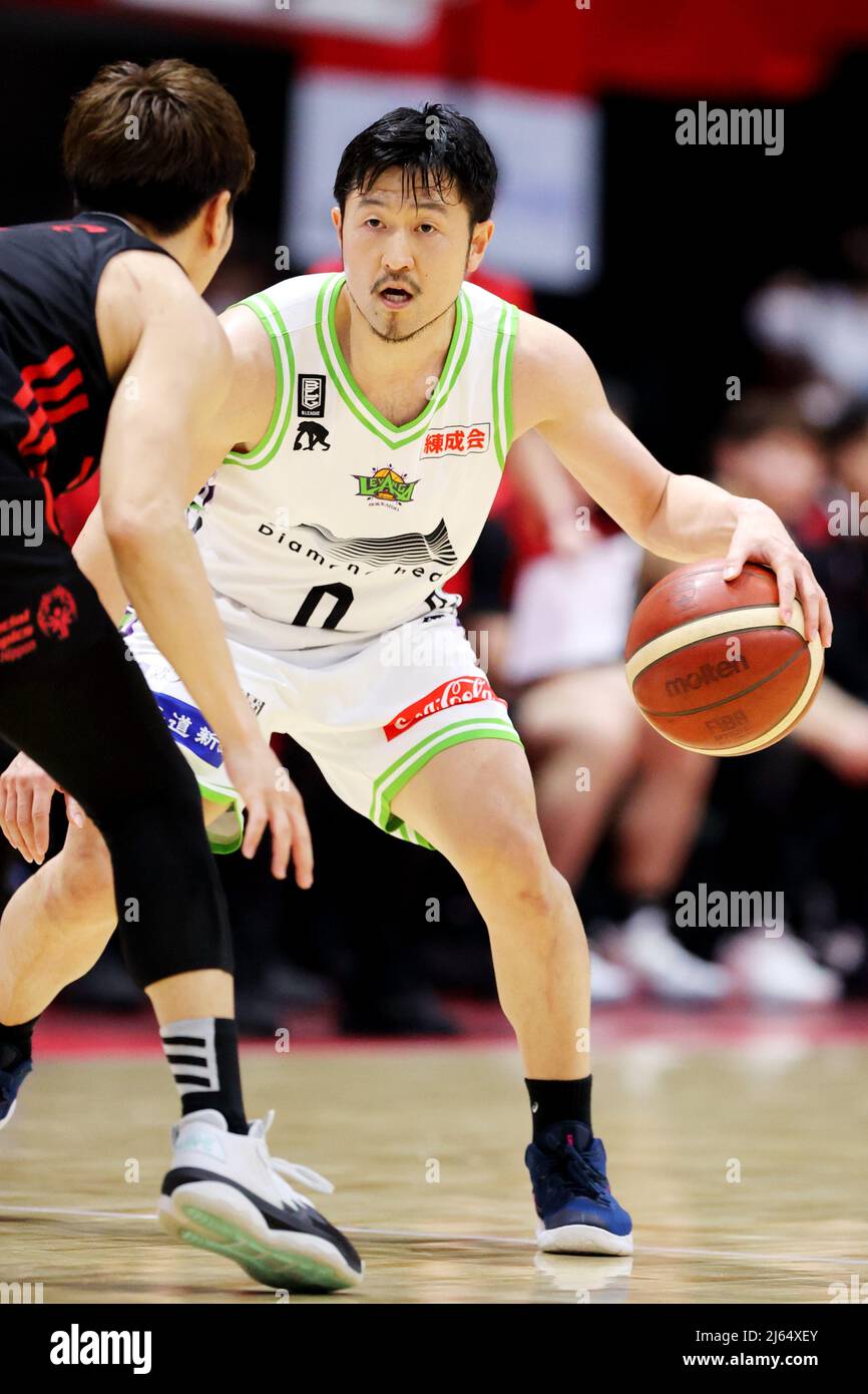 Tokyo, Japan. 27th Apr, 2022. Ryoma Hashimoto (Levanga) Basketball : 2021-22 B.LEAGUE B1 game ...