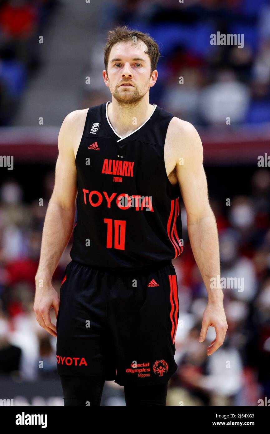 Tokyo, Japan. 27th Apr, 2022. Zack Baranski (Alvark) Basketball : 2021 ...