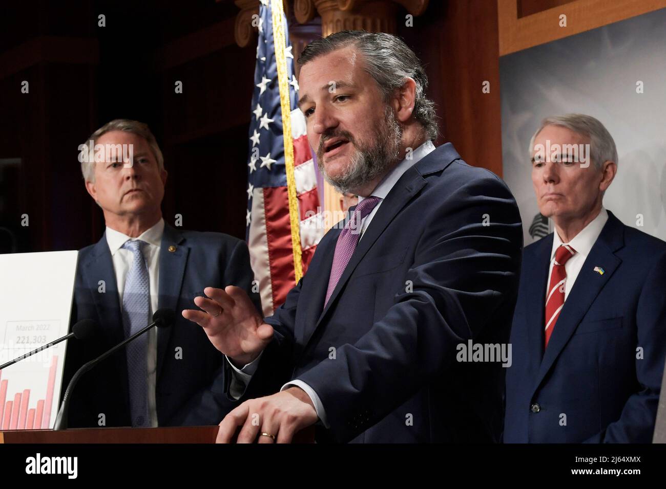 Washington, United States. 27th Apr, 2022. US Senator Ted Cruz (R-TX ...