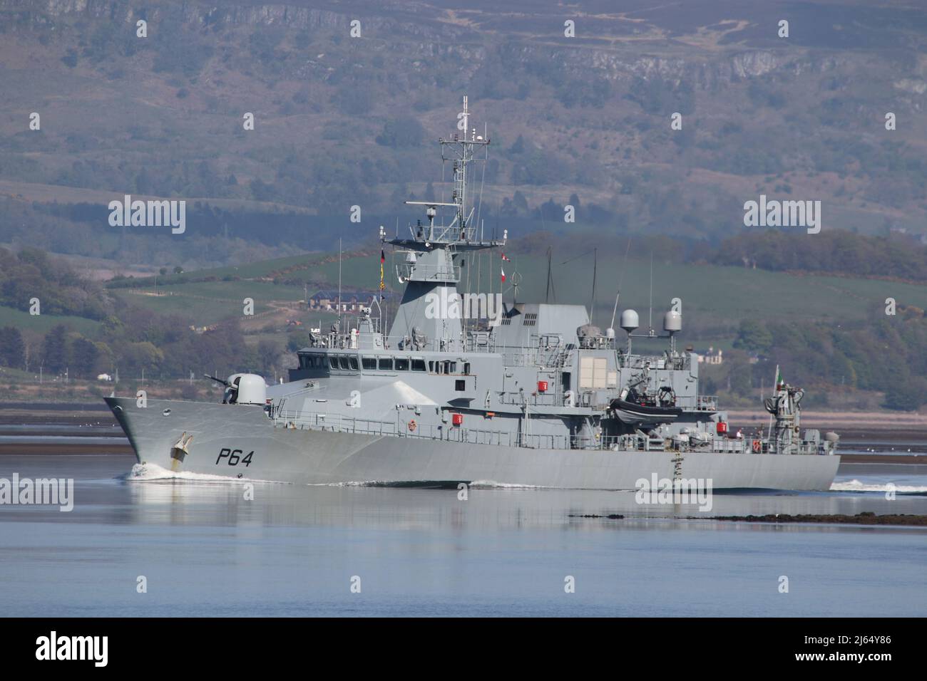 LÉ George Bernard Shaw (P64), a Samuel Beckett-class offshore patrol ...