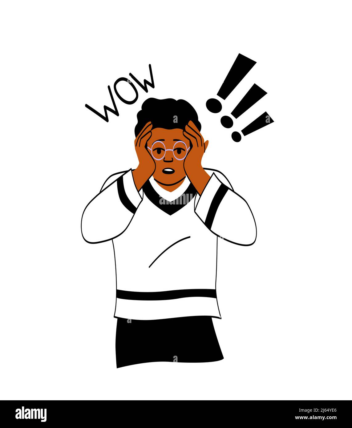 Shock and surprise reactions Stock Vector Image & Art - Alamy