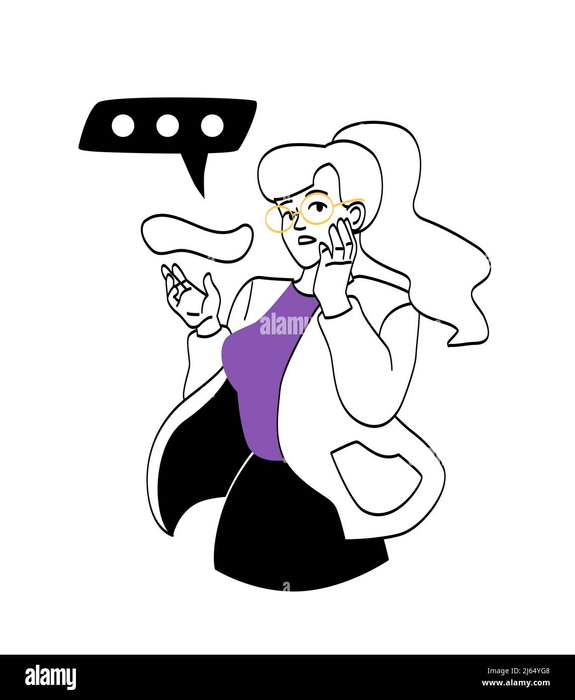 Shock and surprise reactions Stock Vector Image & Art - Alamy