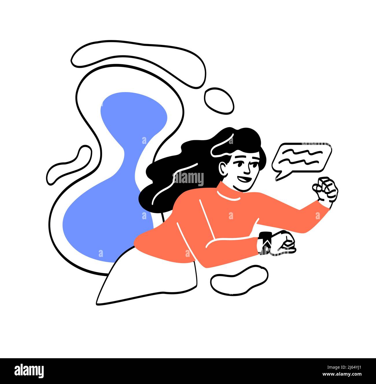 Hectic scene Stock Vector Images - Alamy